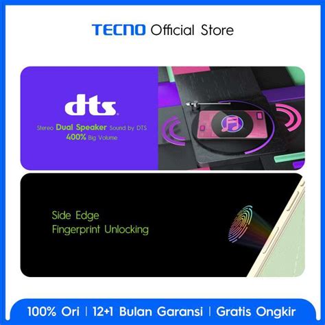Jual Non Nfc Tecno Spark C Gb Gb W Fast Charging Stereo Dual Speaker Dynamic Port