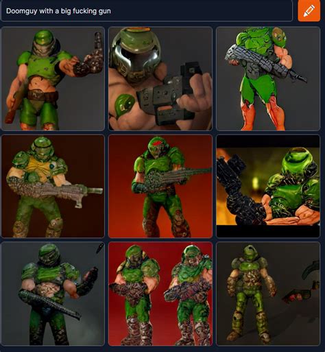 I Ai Generated Doomguy On Rthe8bitryanreddit