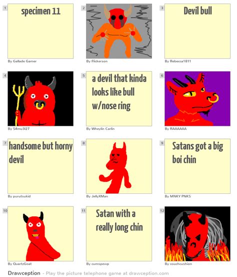 Specimen 11 Drawception