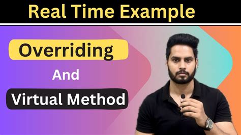 Overriding Concept When To Use Virtual Method Real Time Example Youtube