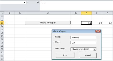 Excel How Can I Create A Macro That Would Add A Prefix And Suffix To A Formula In A Range