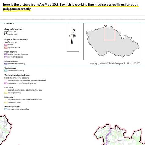 Polygons Not Showing Outlines In ArcGIS Pro Geographic Information Systems Stack Exchange