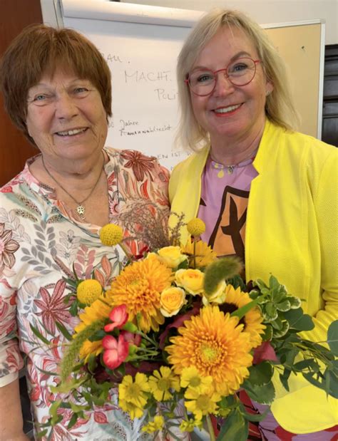 Engagement Von Barbara Regitz Mdl Für Und Mit Frauen Barbara Regitz