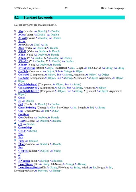 b4x programming language guide v1 9 pdf programming languages