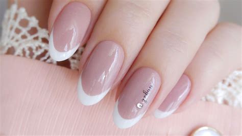Френч маникюр обычным лаком Youtube