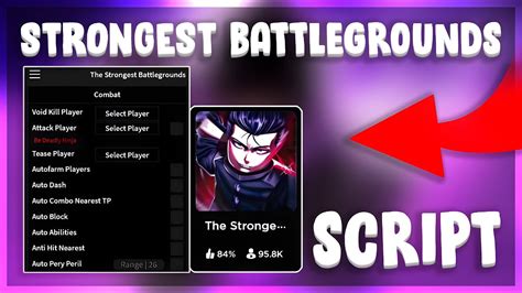 The Strongest Battlegrounds Script Hack AUTOKILL YouTube