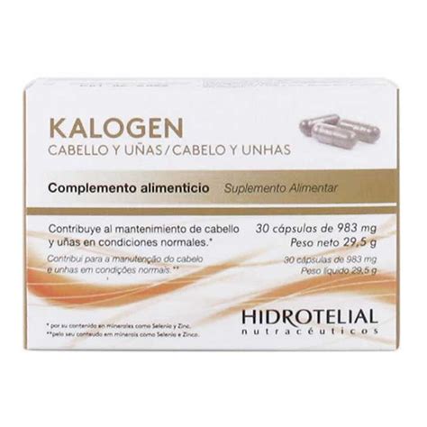 Compra Kalogen Cabello Y Uñas 30 Cápsulas Online Farmasky