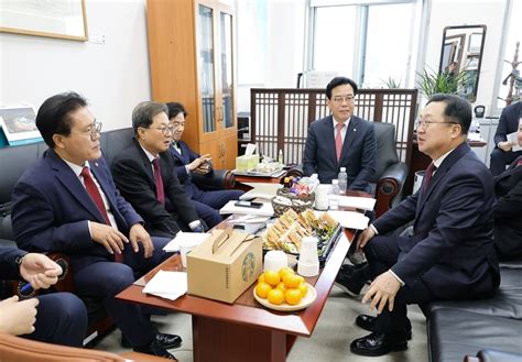 이장우 대전시장 2024년도 국비 확보 위해 막바지 광폭 횡보