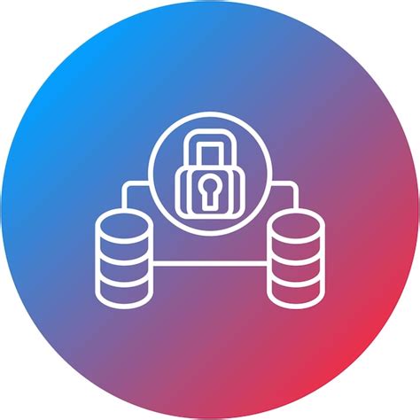 Premium Vector Database Protection Icon Vector Image Can Be Used For