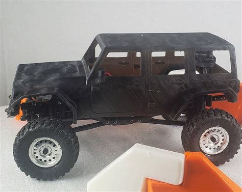 3d Printed Gladiator Scx24 Body Shell 3d Printed Rc Jeep Jl Etsy Canada