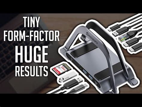 Lots Of Power In A Babe Package Minisopuru USB C Docking Station YouTube