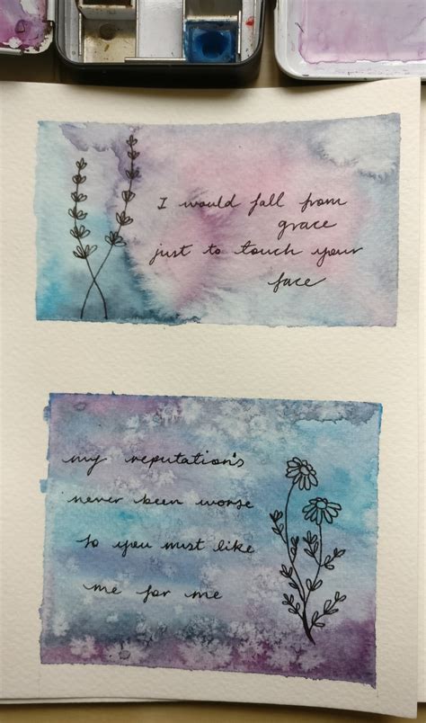 Taylor Swift Lyrics Drawings