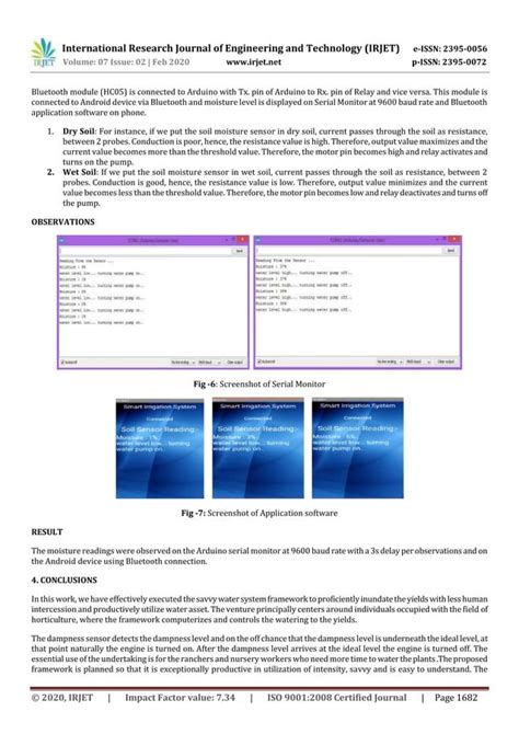 Irjet Smart Irrigation System Using Bluetooth Module And Arduino Pdf