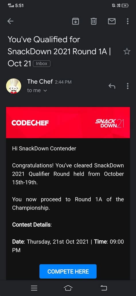Dheerendra Kumar On Linkedin Qualified For Snackdown 2021 Round 1a