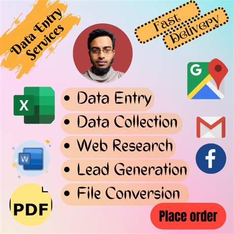 Do Data Entry Copy Paste Web Research And Excel Data Entry By