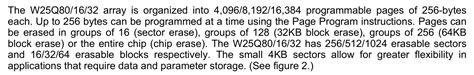 spi flash芯片w25q32英文版数据手册解读（二） 存储器知识，寄存器 w25q32擦除 csdn博客