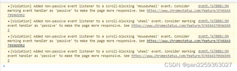 Antd Vue中点击 Select 下拉框时， 报错unable To Preventdefault Inside Passive