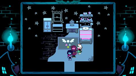 A Easter Egg My Friend Found While We Both Played Deltarune There Is Moss On The Corner R