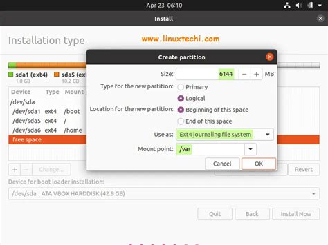 Ubuntu 2004 Lts Desktop Installation Steps With Screenshots
