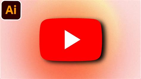 How To Create YouTube Play Button Adobe Illustrator Tutorial YouTube