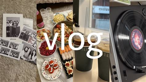 Vlog 👩🏻‍💻 공대생 브이로그 20학번 연말 홈파티 요리 학부연구생 대학생 일상 연말 홈파티하며 요리해
