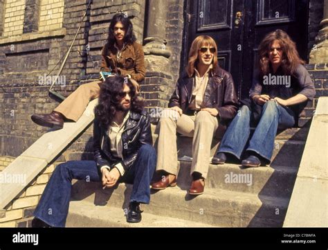 Free English Rock Group About 1972 From Left Andy Fraser At Back Paul Rodgers Simon Kirke