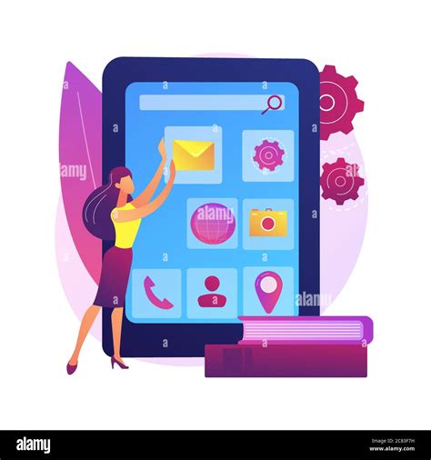 Mobile App Development Courses Vector Concept Metaphor Stock Vector Image And Art Alamy