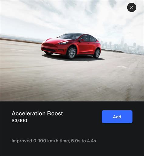 Tesla Model Y Long Range Gets Acceleration Boost At A Price