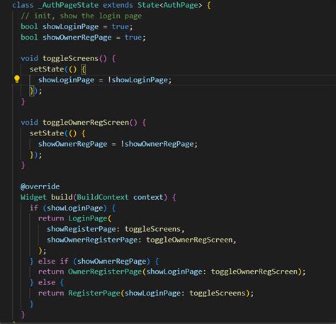 Flutter Changing Screens With Linked Text Stack Overflow