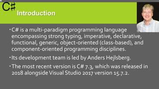 Introduction To C Programming PPTX
