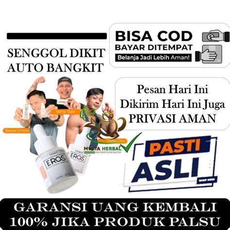 Promo Obat Kuat Dan Tahan Lama Eros Ampuh Original Asli Dan Alami Diskon 30 Di Seller Mafaz
