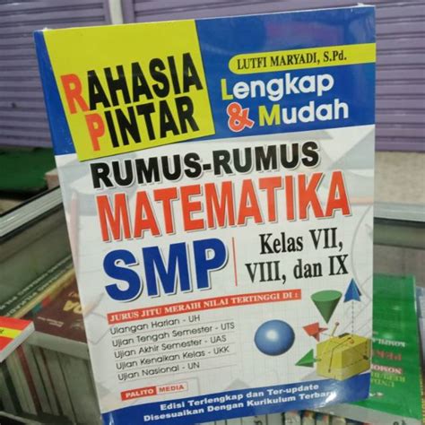 Detail Buku Kumpulan Rumus Matematika Lengkap Koleksi Nomer
