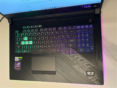 Asus Rog 173 Inch 144hz Gaming Laptop Processor Intel I7 Storage Nvme