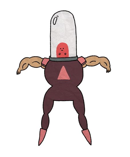 Muscle Slug Phallic Dude Animated  Wiffle