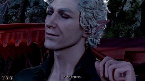 [발더스 게이트3] 타브한테 플러팅하는 아스타리온 Youtube
