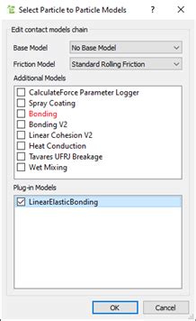 The Linear Elastic Bonding Model
