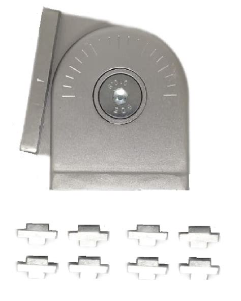 Pivot Joint 80×80 Without Lever Dexterous Aluminium Profile