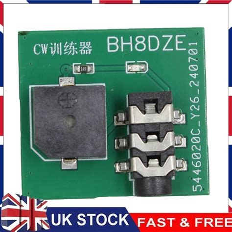 Cw Morse Code Practice Device Button Battery Version Simple Setups Tool Battery £869 Picclick Uk