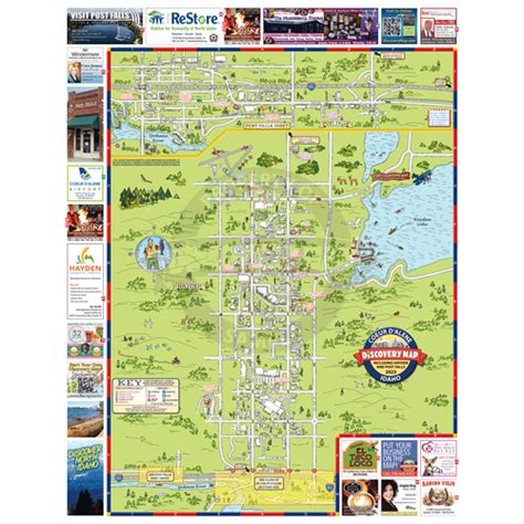 Coeur Dalene Id Discovery Map