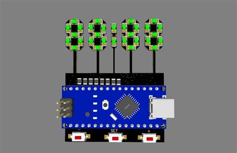 Arduino Skeleton Seven Segment Clock