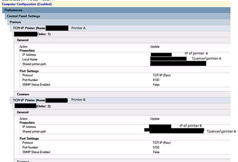 Gpo Printer Deployment Printer Deploys 2x What Am I Doing Wrong