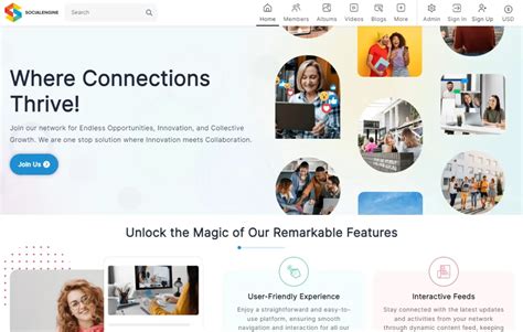 Socialengine Build Your Community With Social Network Software