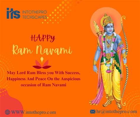 Intothepro Techscapes Its On Linkedin Jayshreeram Ramnavami Its