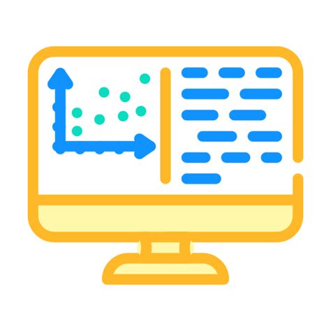 Programming Data Science Innovate Technology Analysis Icon