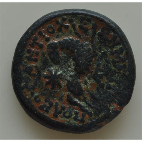 Augustus 27 Bc 14 Ad Ae 20 Antioch Syria Obv Laur Head Of Zeus