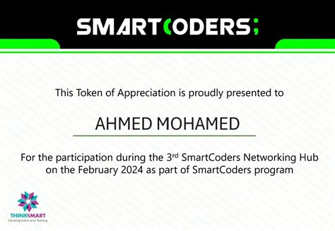 Ahmed Mohamed B Abduljalil On Linkedin Smartcoder Thinksmart