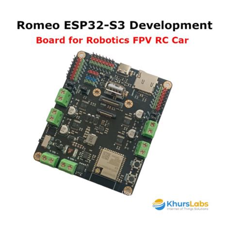 jual dfrobot romeo esp32 s3 development board for robotics fpv rc car