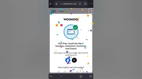 Review Objects Functions And Classes Trailhead Module Salesforce Shorts Ytshorts