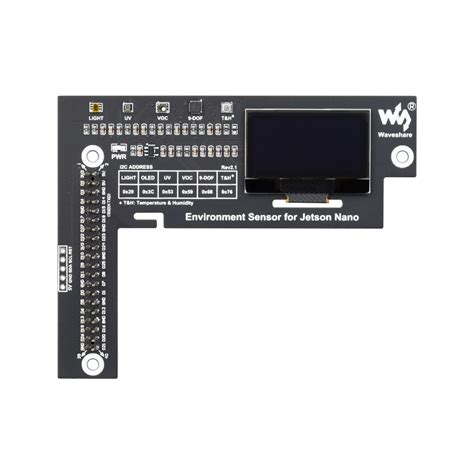 environment sensors module designed for jetson nano i2c bus with 1
