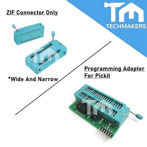 40 Pin ZIF Socket 3M Programming Adapter PICKIT2 PICKIT3 Universal